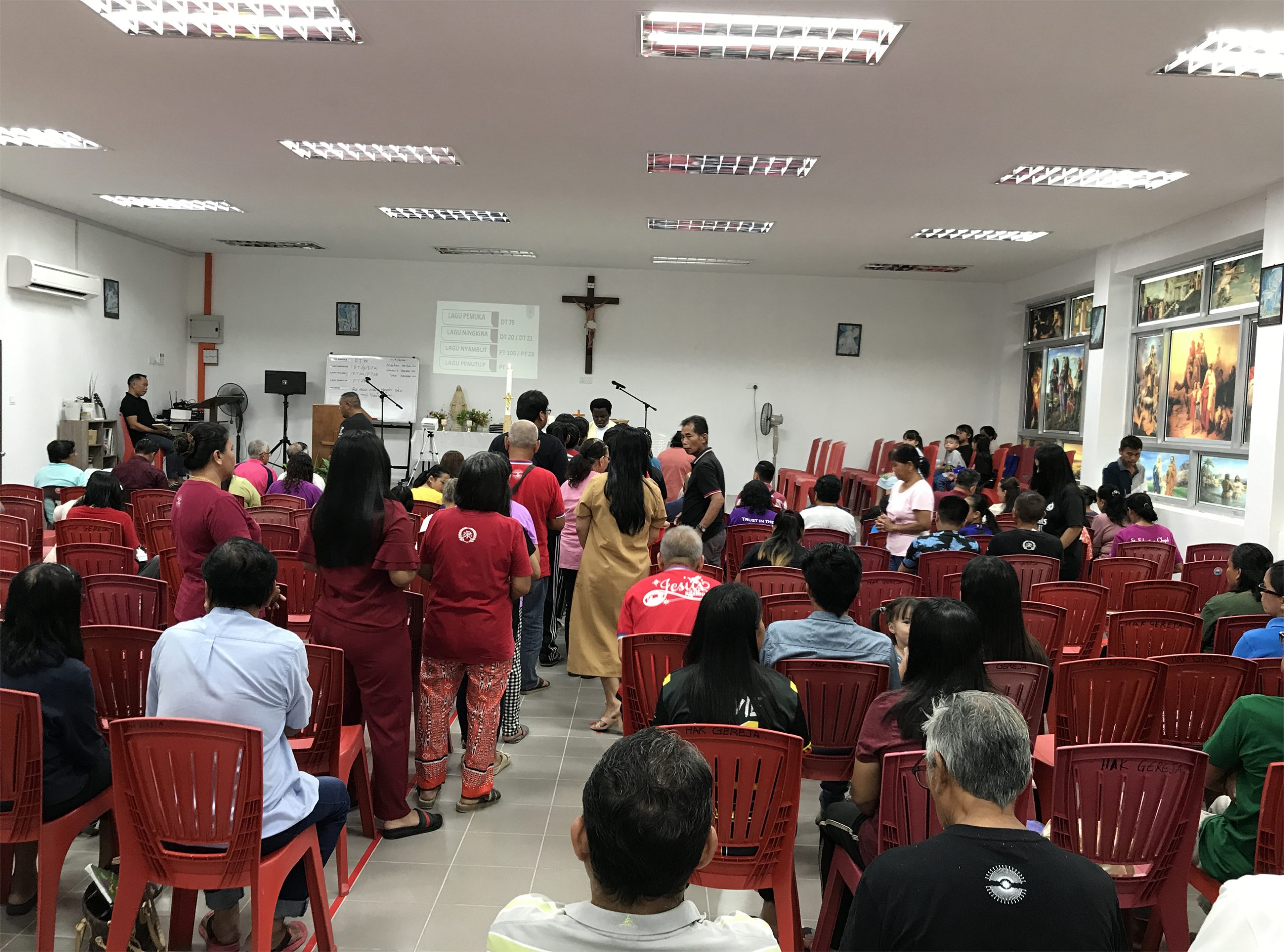 Misa ba St.Sebastian Chapel, Machan. – Saint Francis Xavier